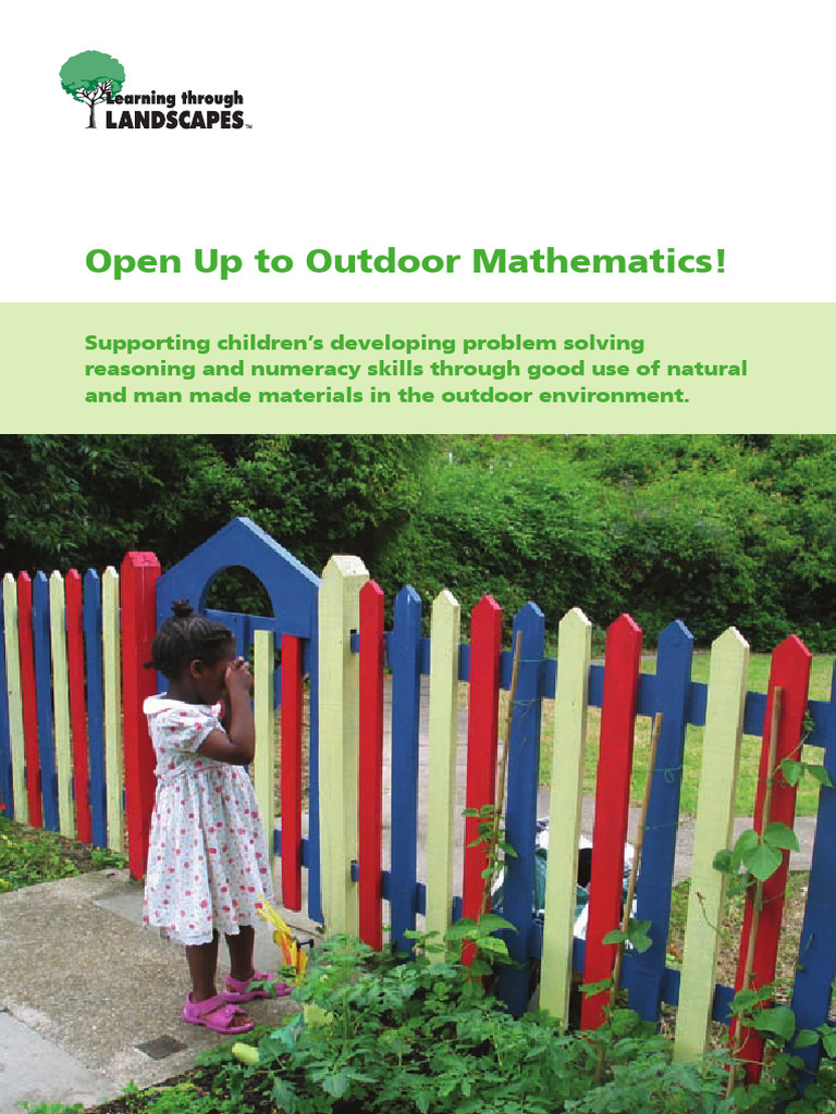 early-years-maths-outdoors | PDF | Learning | Curriculum