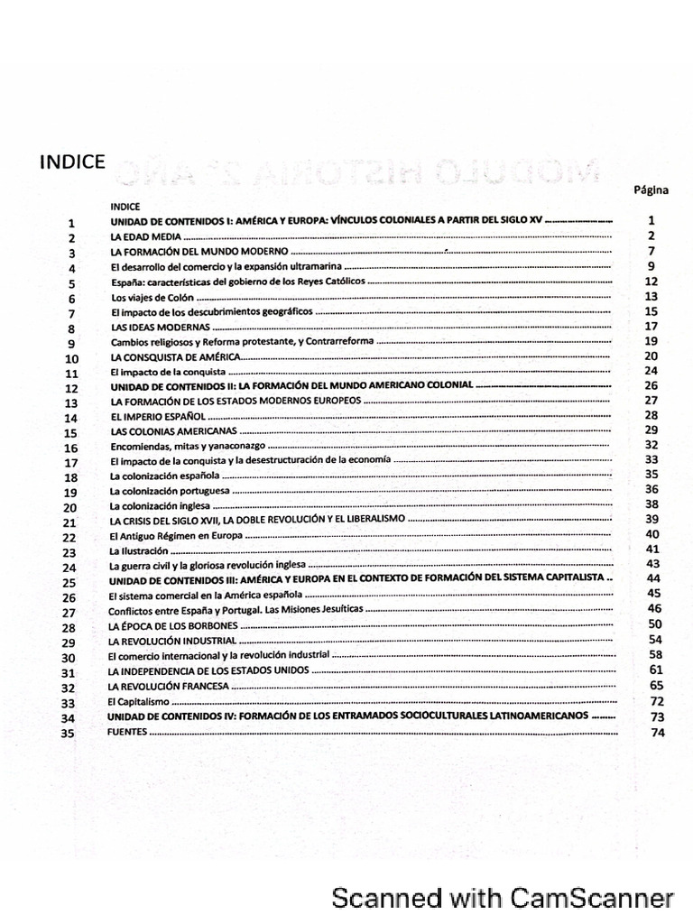 Modulo Historia 2°do | PDF