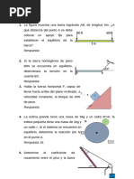 Ejercicios Resueltos de Solido Rigido | PDF | Fricción | Peso