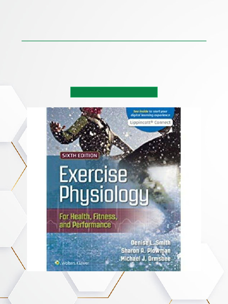 Exercise Physiology for Health & Performance | PDF