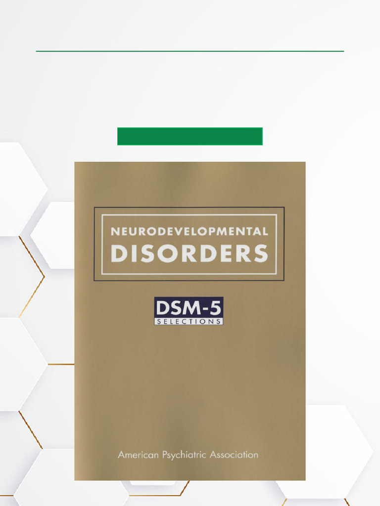 Neurodevelopmental Disorders DSM 5® Selections Dropbox Download | PDF | Autism | Dsm 5