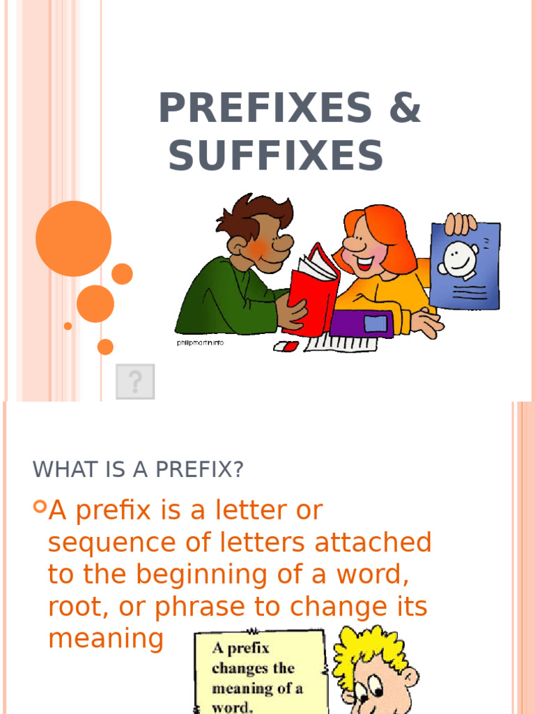 Prefix and Suffix | PDF