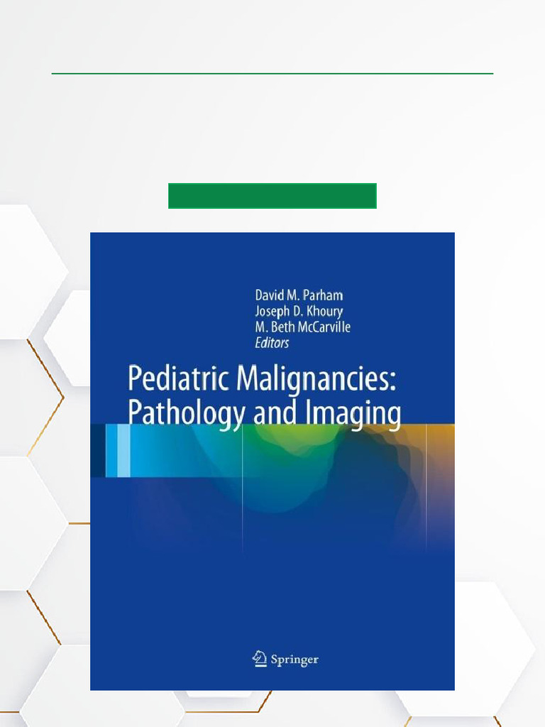 Pediatric Malignancies Pathology and Imaging Complete Chapter Download ...