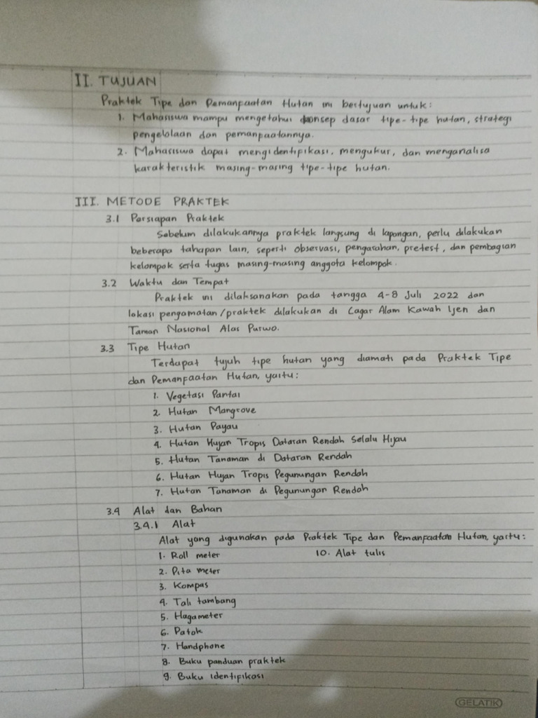 Laprak KL Dani Alam | PDF