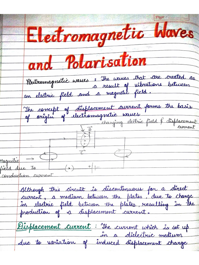 EM Waves and Polarization | PDF