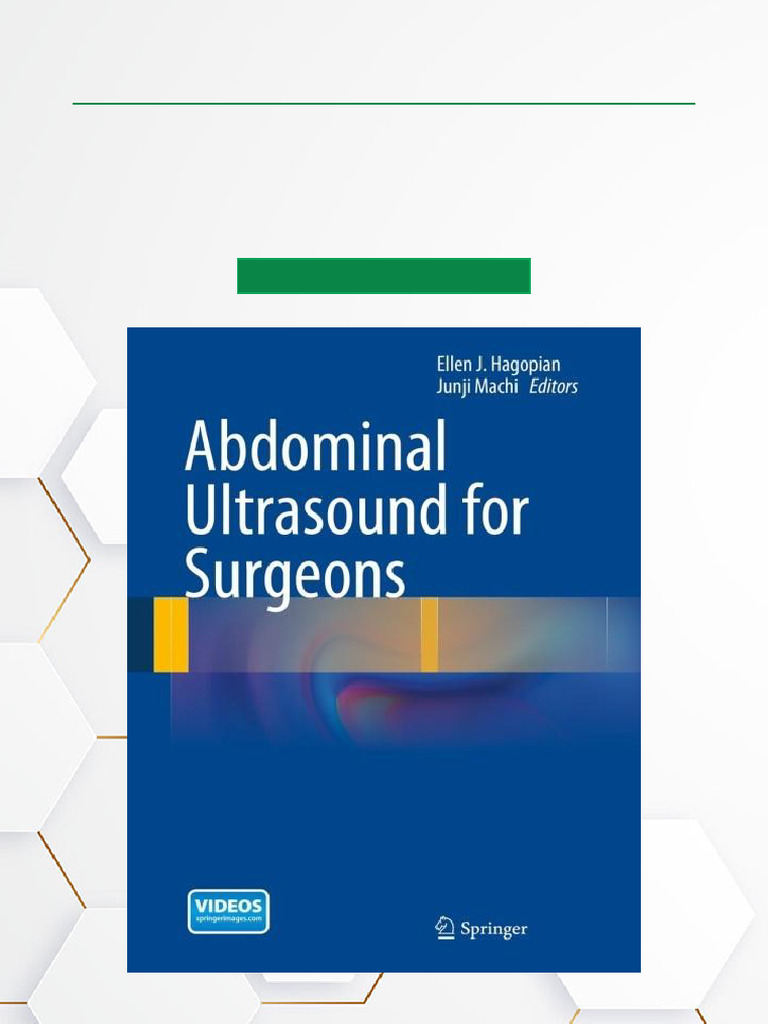 Abdominal Ultrasound for Surgeons Guide | PDF | Waves | Frequency