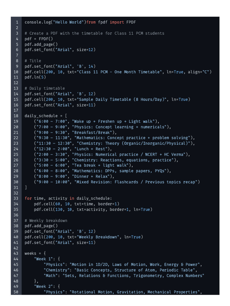 Convert Code To PDF Online - Free Tool For Programming Languages | PDF ...