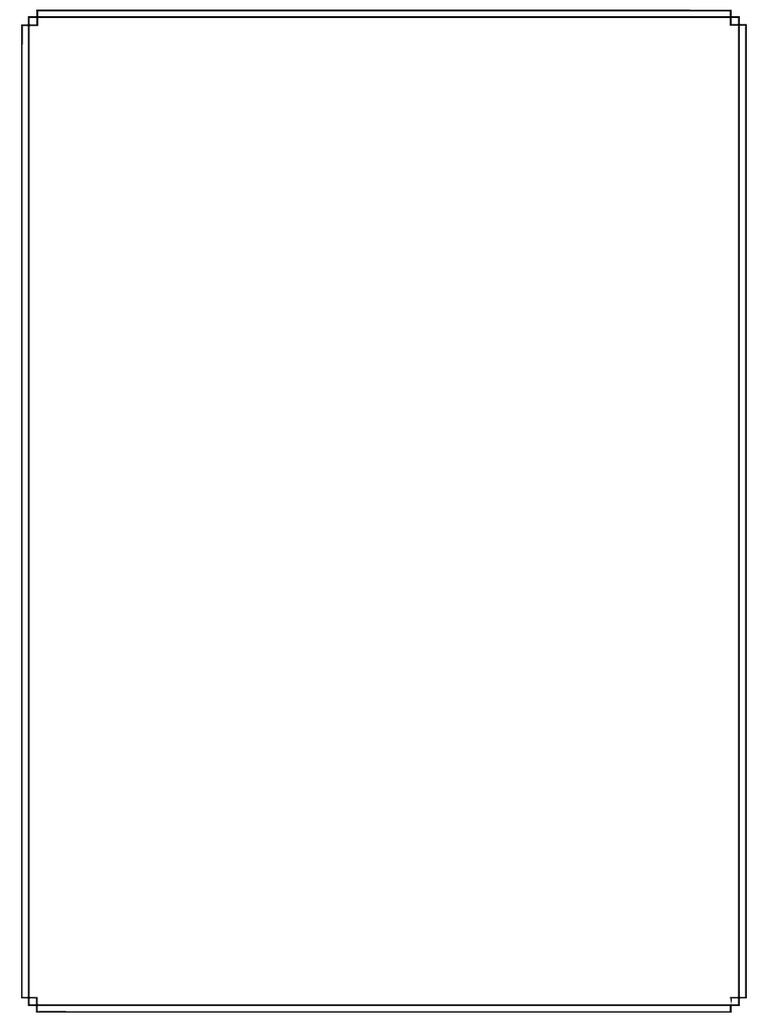 White and Black Minimalist Simple Page Border | PDF