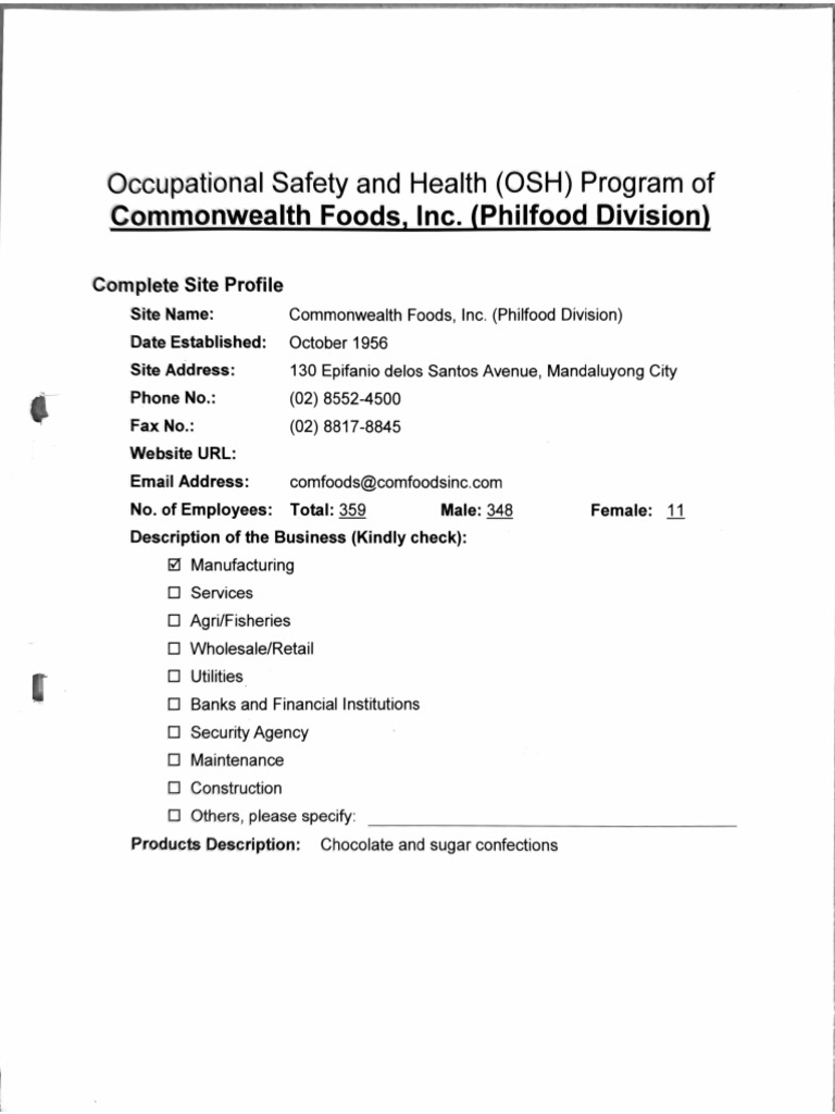 Occupational safety and health program in compliance to RA 11058 | PDF