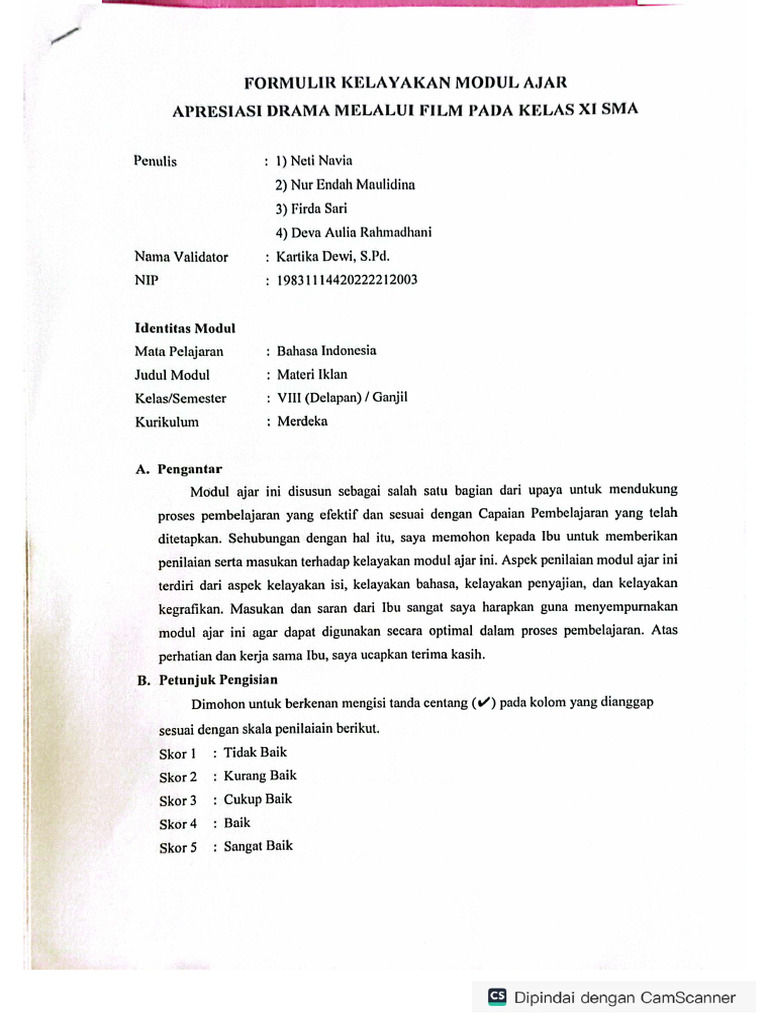 Validasi (Kelompok 2) | PDF