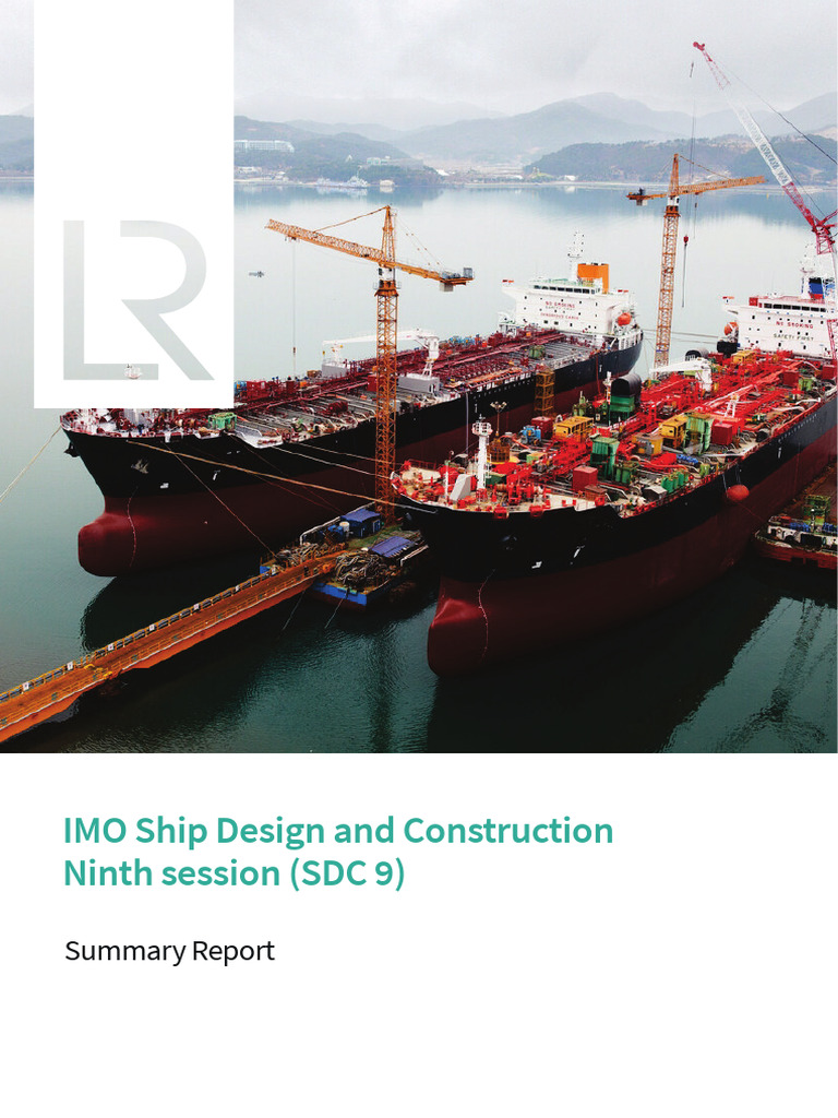 LR SDC 9 Summary Report | PDF | Ships | Shipping