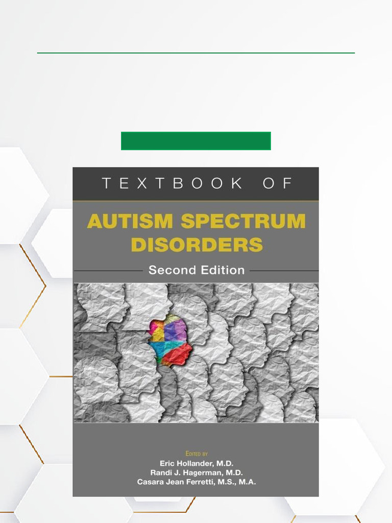 Textbook of Autism Spectrum Disorders | PDF | Psychiatry | Child And ...