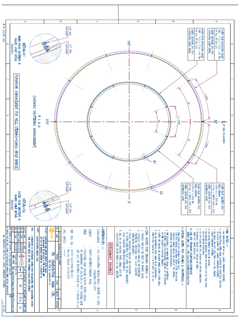 ITD Cem-RVNL-Ganga River-Bridge-Well Steining-Formwork-102 (Sheet 1 of ...