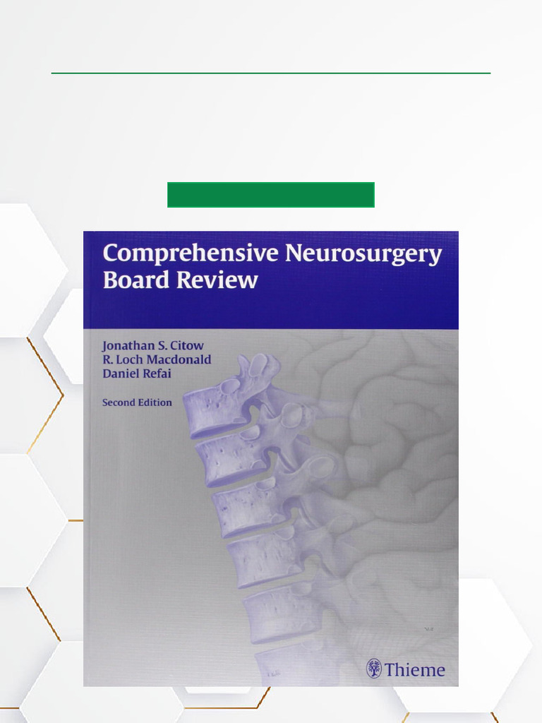 Comprehensive Neurosurgery Review Guide | PDF