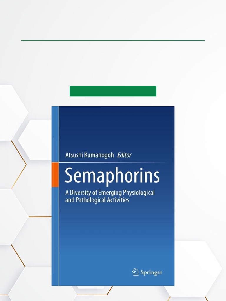 Semaphorins A Diversity of Emerging Physiological and Pathological ...