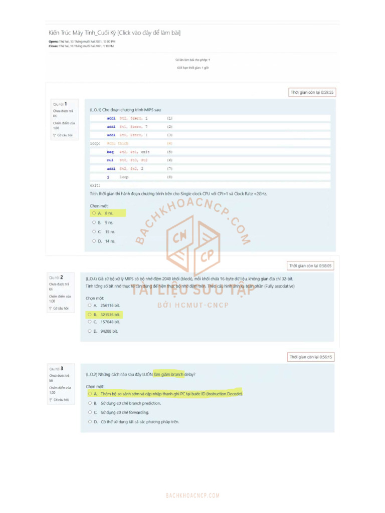 Finalexam Comarch 211 | PDF