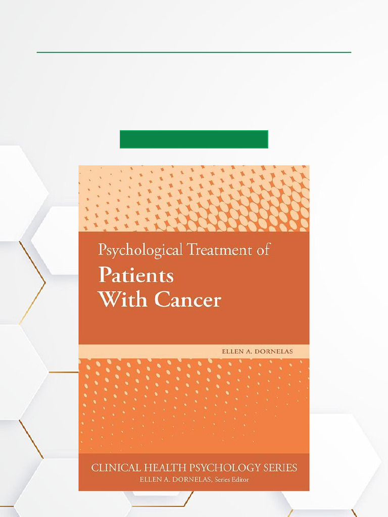 Cancer Patient Psychological Treatment Guide | PDF | Health Psychology ...