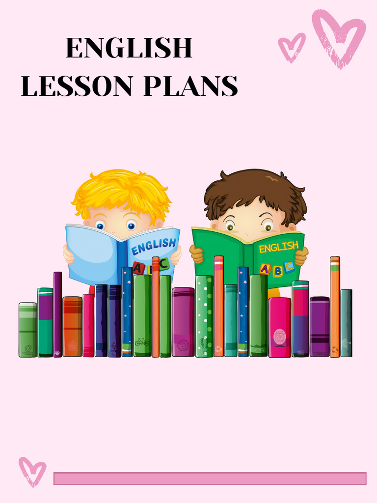 English Lesson Plans | PDF