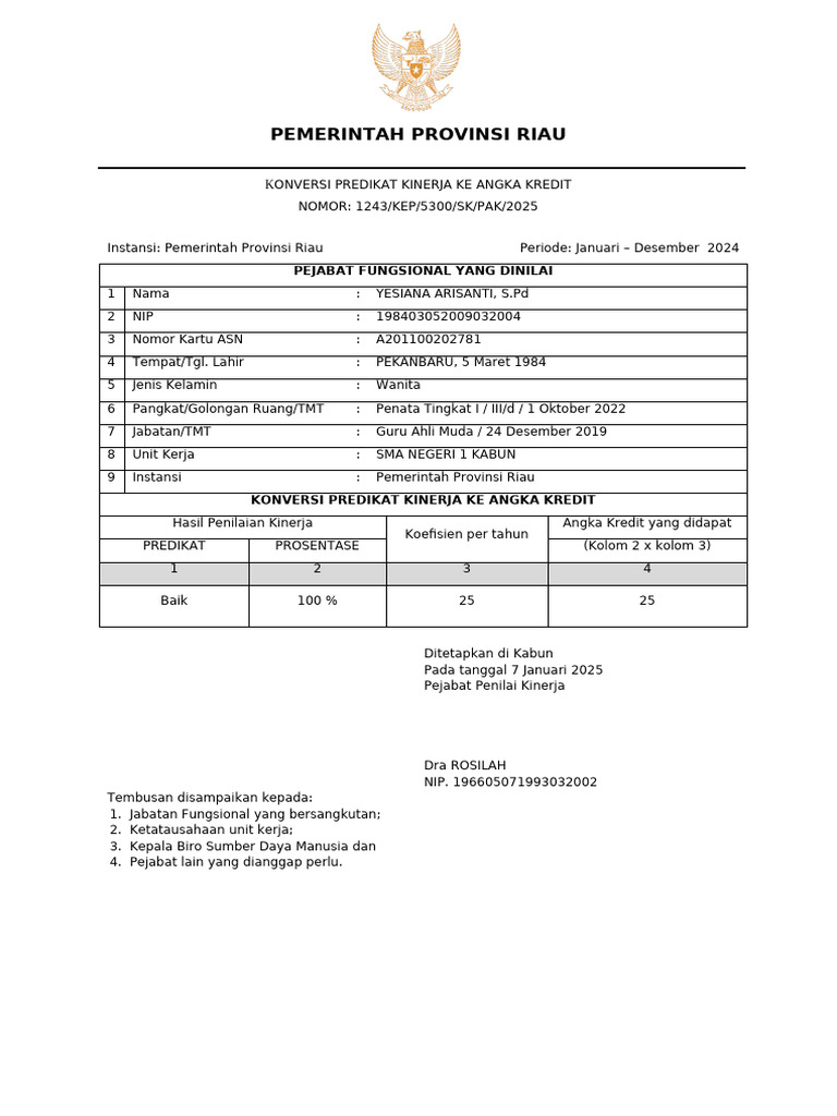 Pak Yesi 2024 | PDF