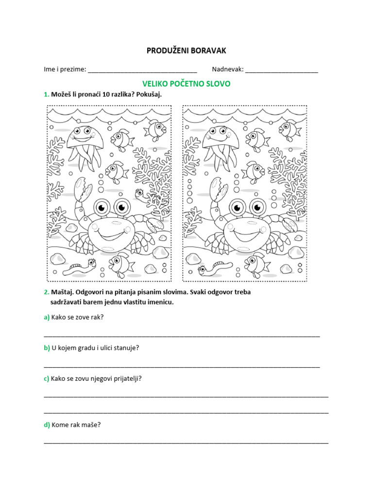 PB 4 - Rujan-1-Veliko Početno Slovo | PDF