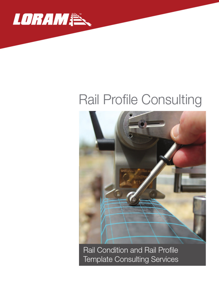 LM 4114 Rail Profiling Brochure - v6 | PDF | Rail Transport ...
