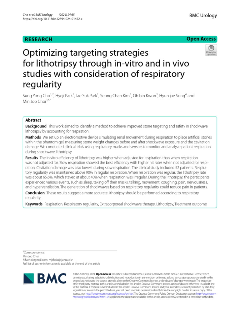 Artificial Stones For Invitro and Invivo | PDF | Breathing ...
