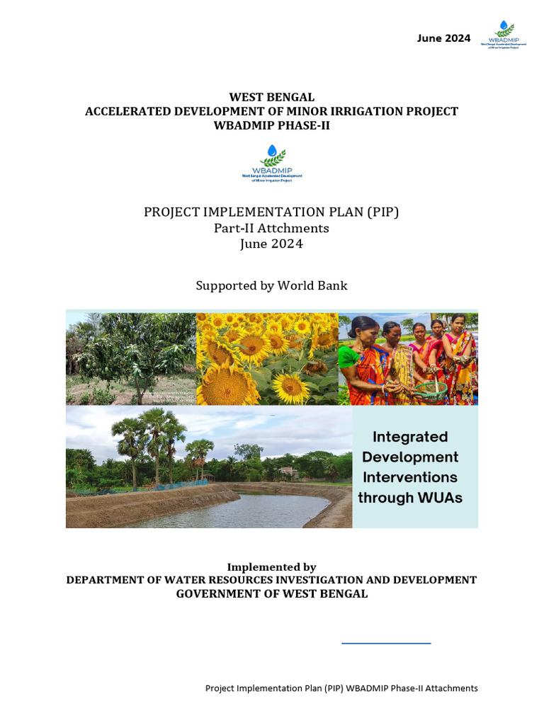 PIP Attachments WBADMIP Phase II June2024 | PDF | Non Governmental ...