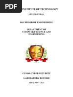 Ccs340 Lab Manual Final | PDF | Secure Shell | Computer Network