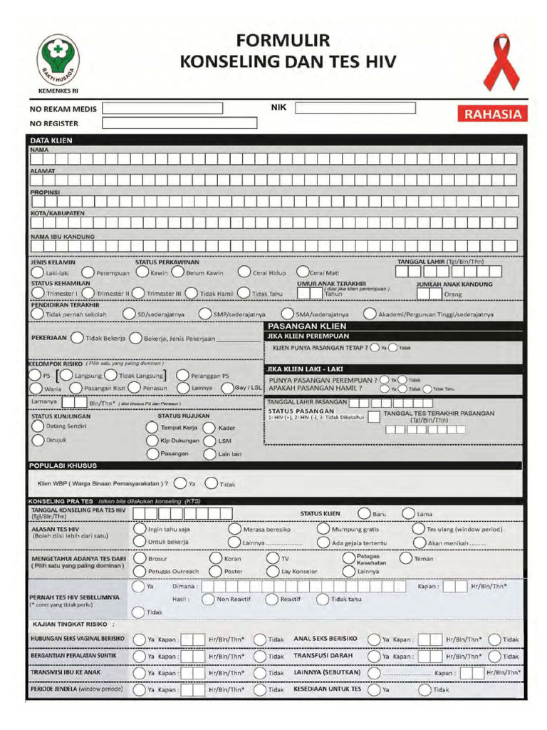 Formulir AIDS | PDF