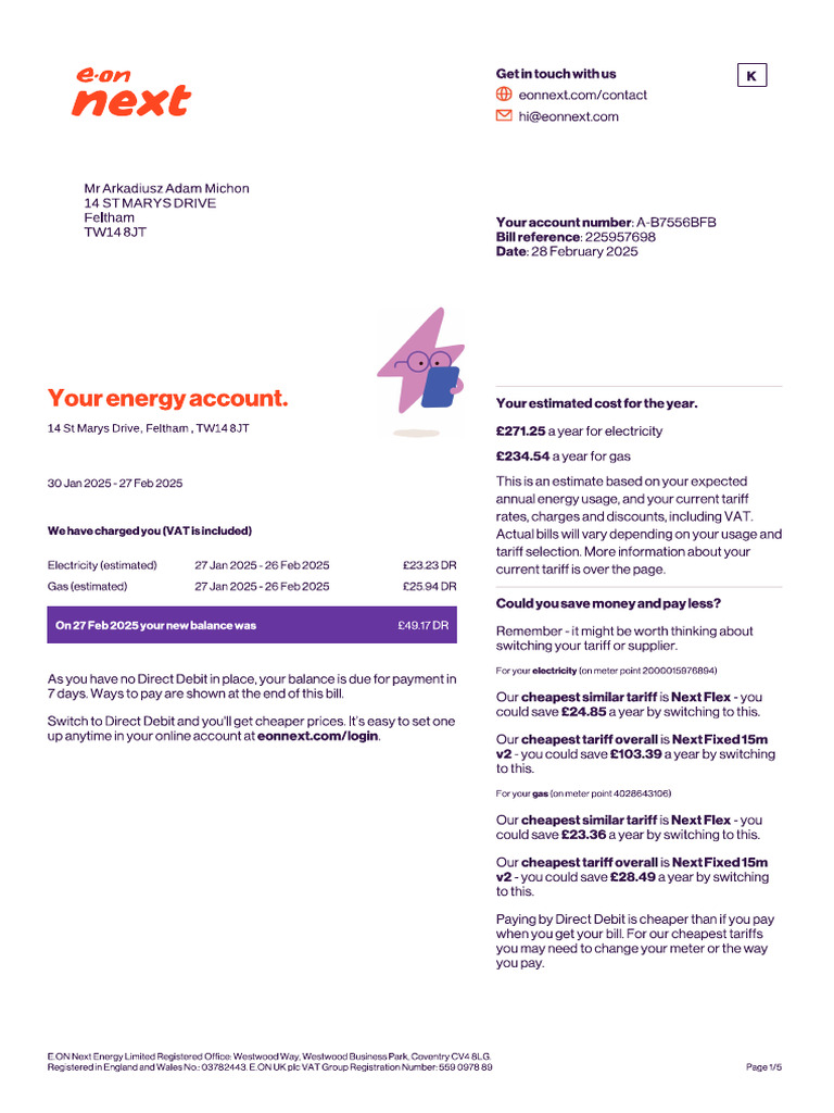 BILL | PDF