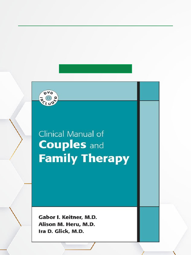Clinical Manual for Couples Therapy | PDF | Psychiatry | Psychotherapy