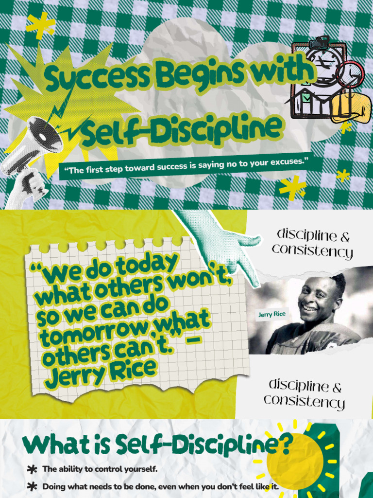 Success Begins With Self-Discipline PDF | PDF