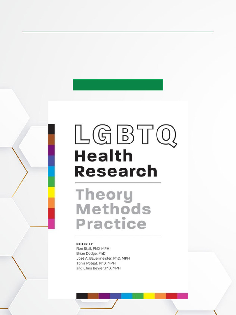 LGBTQ Health Research Methods & Practice | PDF | Health Equity | Public ...