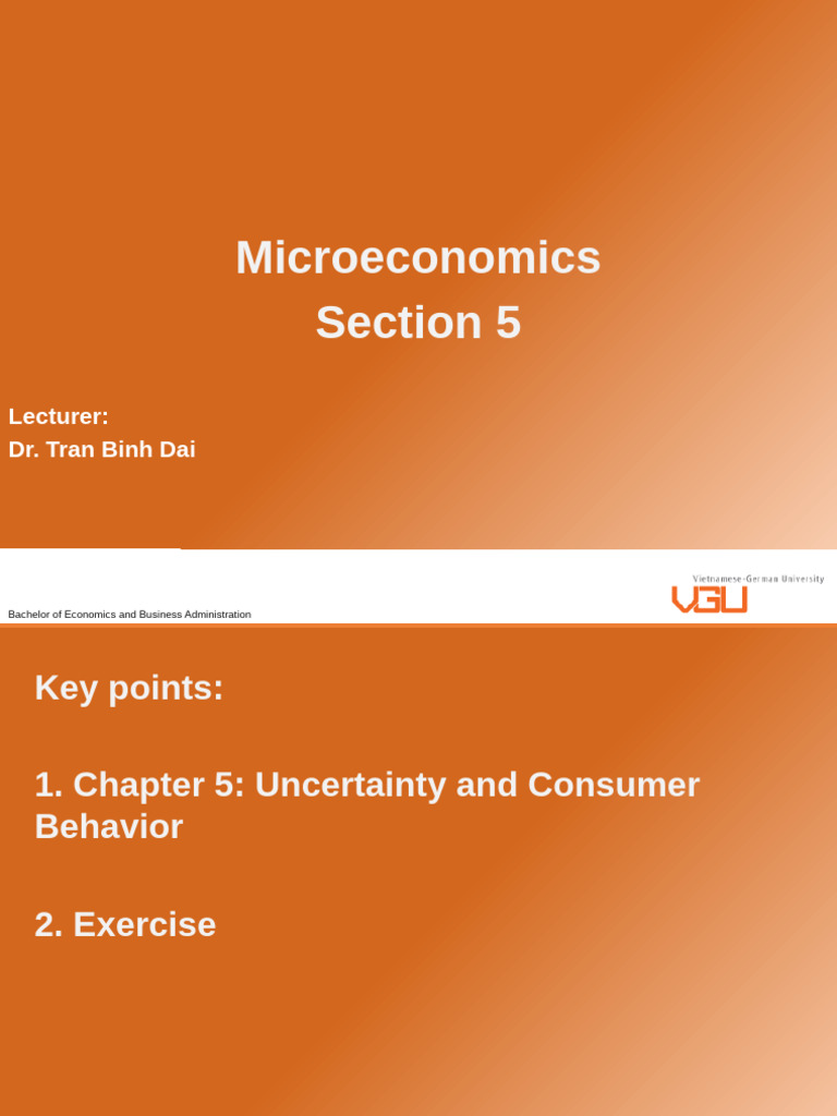 Section 5 - OMIK 2025 - Final | PDF | Utility | Risk Aversion