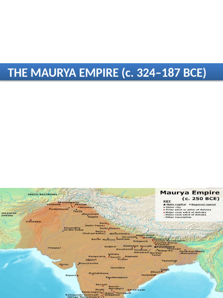 The Maurya Empire | PDF | Ashoka | Ancient India