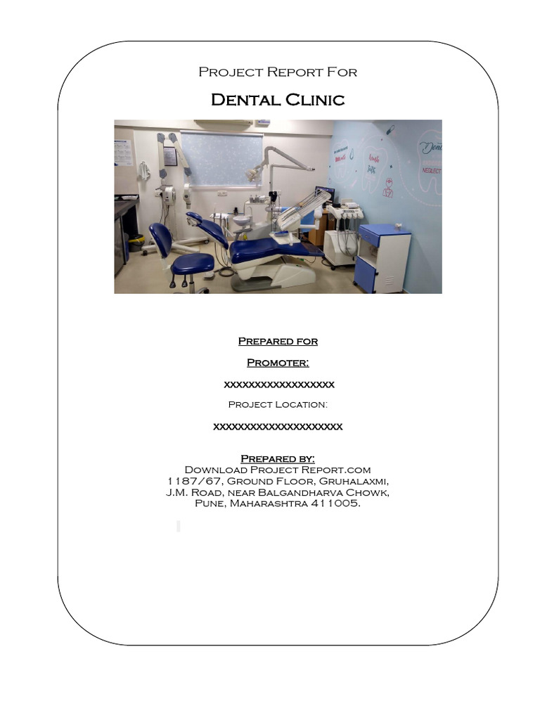 Dental Clinic Project Report Overview | PDF | Human Tooth | Dentistry