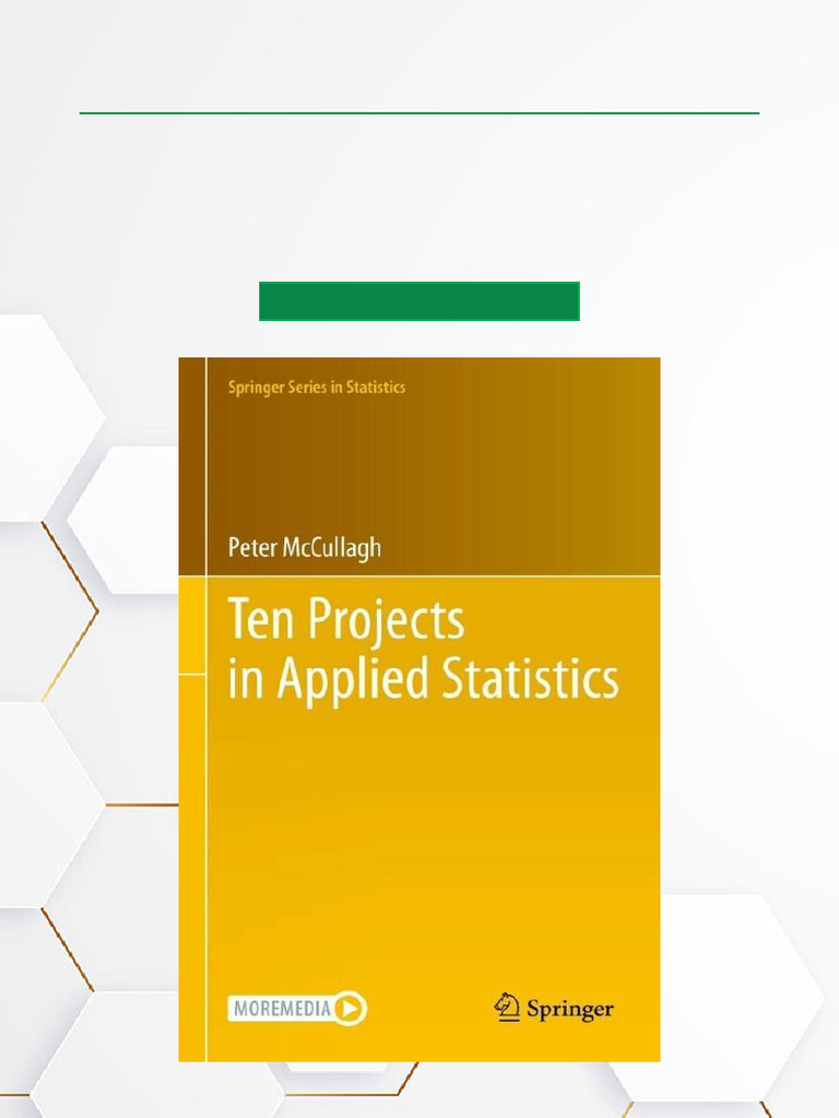 Ten Projects in Applied Statistics Full-Resolution Download | PDF ...