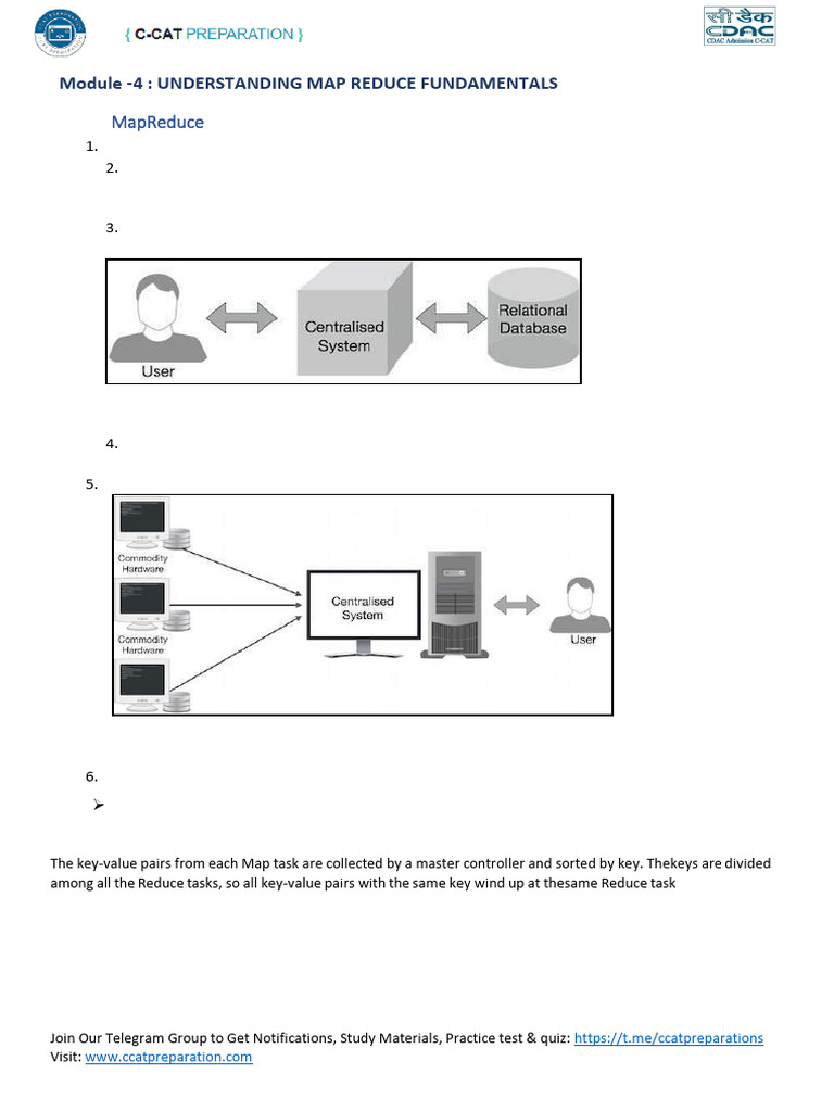 Module - 4 - UNDERSTANDING MAP REDUCE FUNDAMENTALS | PDF | Map Reduce | Computing