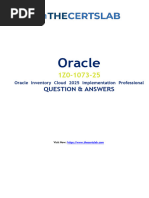 Oracle: Question & Answers | PDF