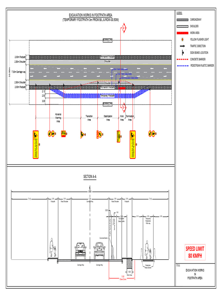 Works in Pedestrian-Type - 01 | PDF | Sidewalk | Road