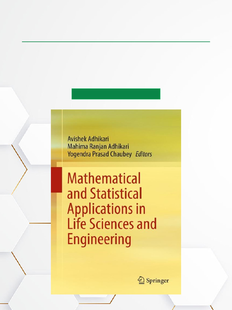 Mathematical and Statistical Applications in Life Sciences and ...