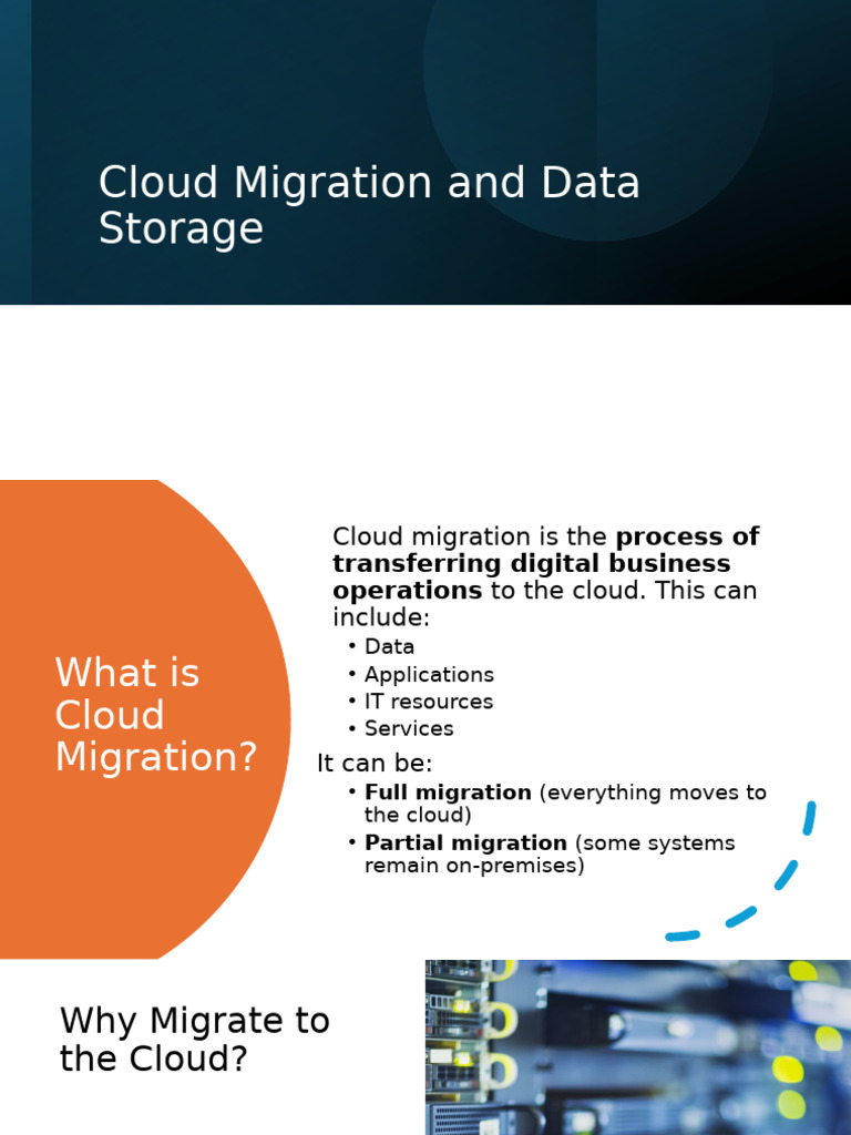 Cloud Migration and Data Storage | PDF | Cloud Computing | Computer Data Storage