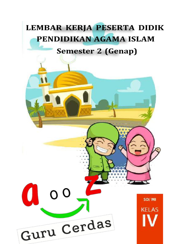 GENAP 2020-2021 LKPD PAI Kelas 4 Semester 2 - Compressed | PDF