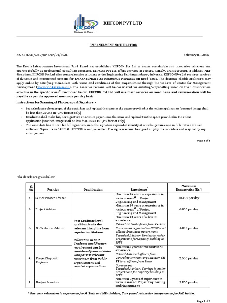 KIIFCON Notification-2025 | PDF