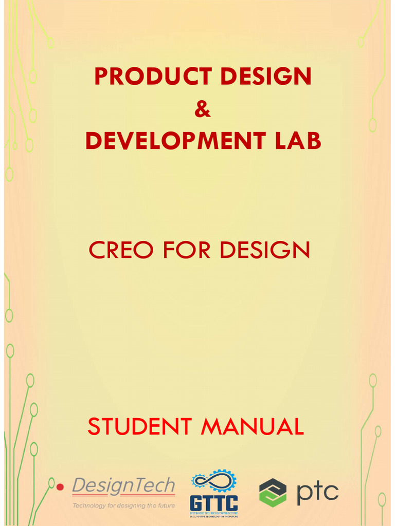 Creo Product Design Lab Manual | PDF | Computer Aided Design | Window (Computing)
