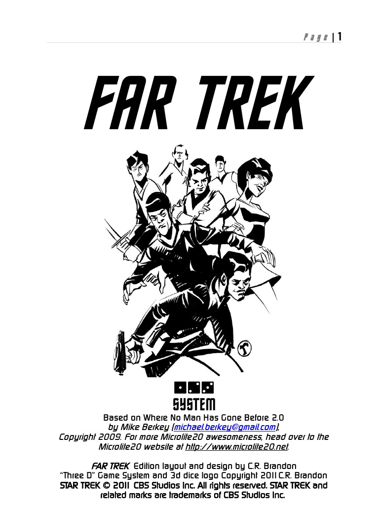 Far Trek Final v2 Microlite20 | PDF