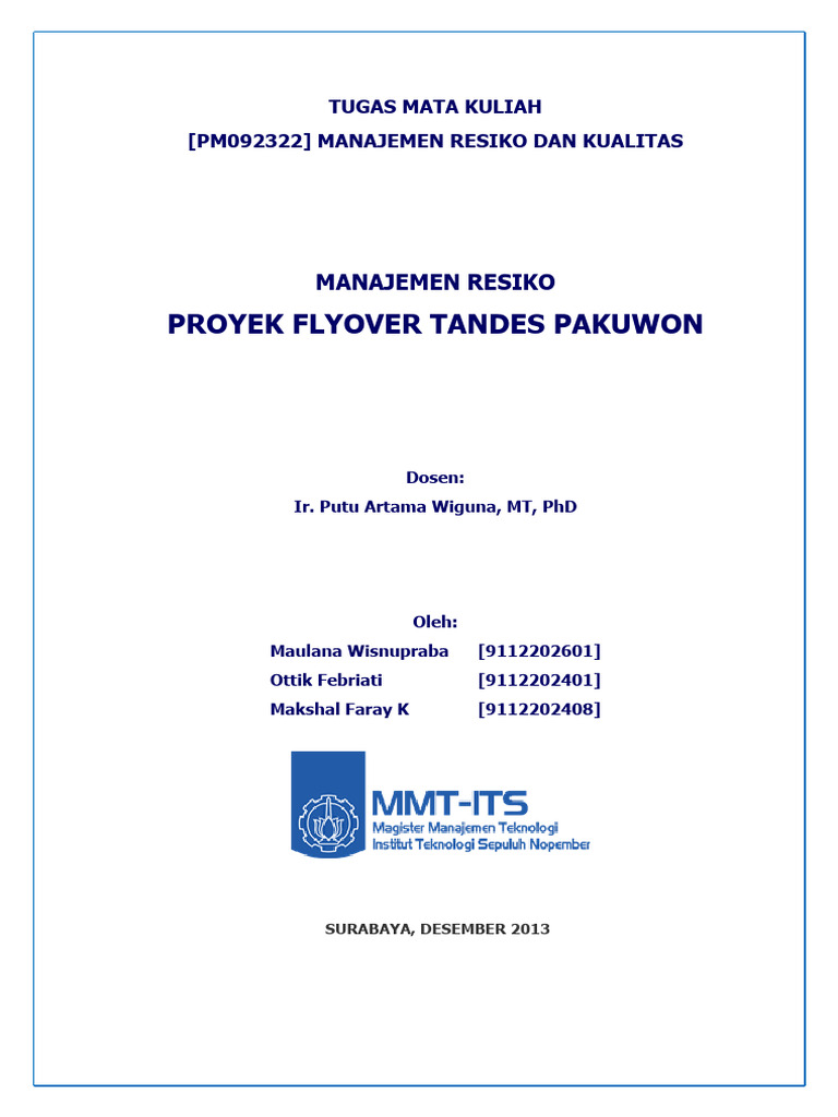 Tugas MR MMT ITS Ottik | PDF