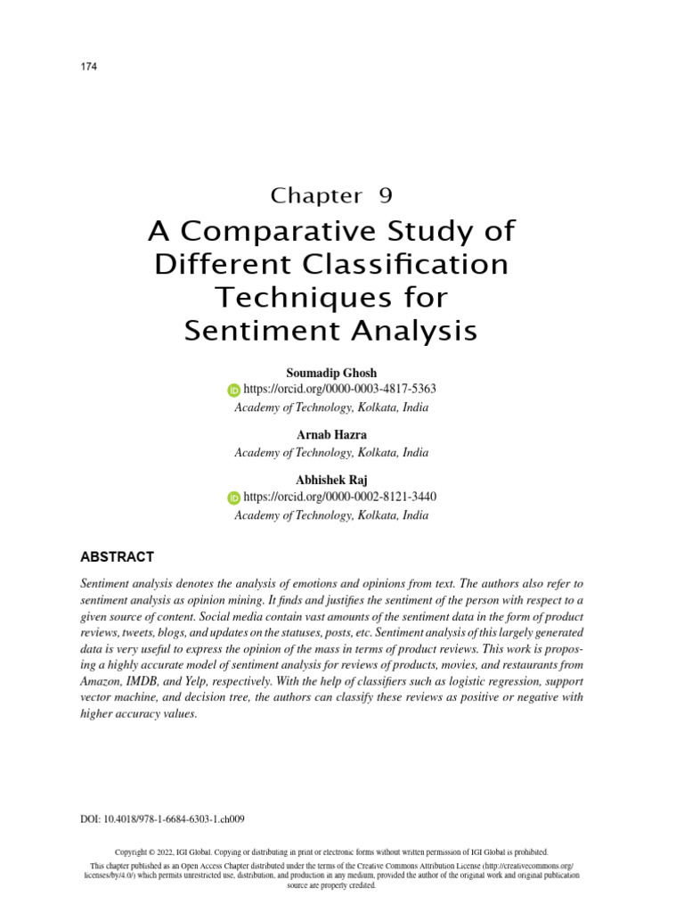 A Comparative Study of Different Classification Te | PDF | Support Vector Machine | Statistical ...