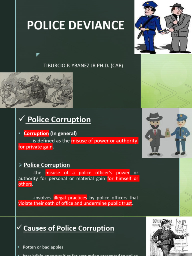 Police Deviance | PDF