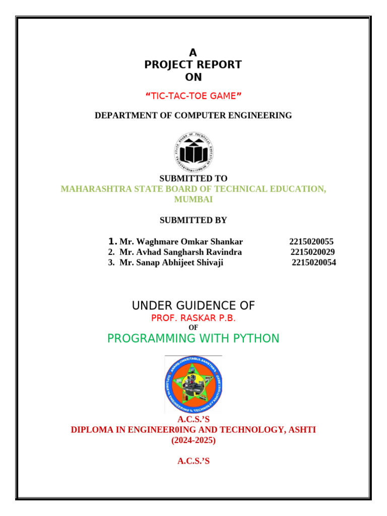 First Page Pwp | PDF